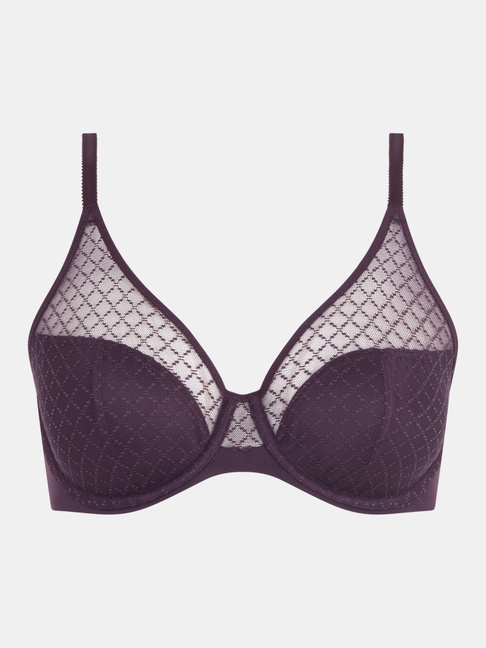Full cup BH - Aubergine - NORAH CHIC | Chantelle EasyFeel
