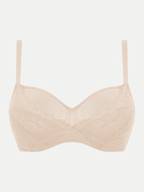 Full cup BH - Golden Beige - Floral Touch | Chantelle EasyFeel